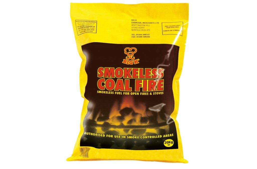 Smokeless Coal (20kg) - Premium by Big K - William Alexander Logs